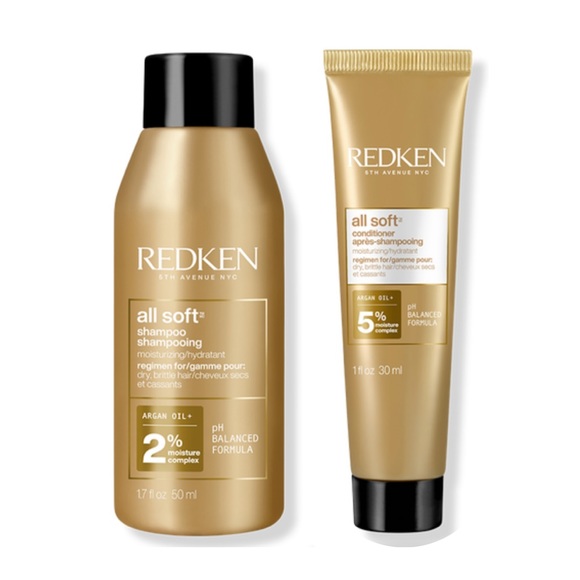 Redken | Hair | 9 Last Redken All Soft Shampoo Conditioner Travel Set ...